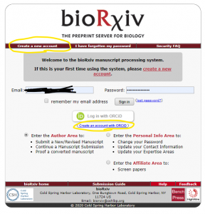 bioRxivに投稿する方法・注意点 – Kim Biology & Informatics