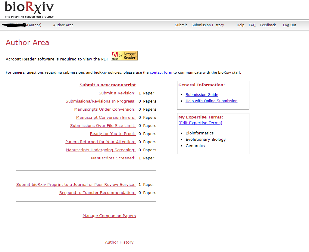 bioRxivに投稿する方法・注意点 – Kim Biology & Informatics
